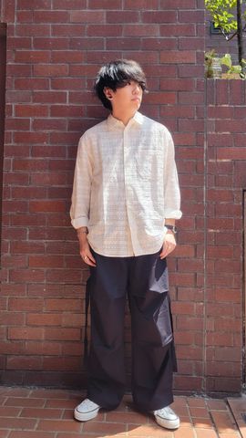 SCALLOPED EMBROIDERY SHIRTS|CONVERSE TOKYO (コンバース SCALLOPED EMBROIDERY SHIRTS|CONVERSE TOKYO (コンバース