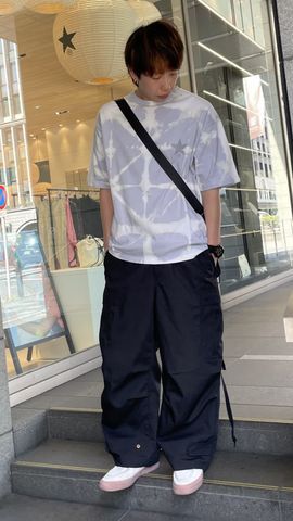 BUNZABURO=片山文三郎商店】雪花絞りTEE|CONVERSE TOKYO BUNZABURO=片山文三郎商店】雪花絞りTEE|CONVERSE TOKYO